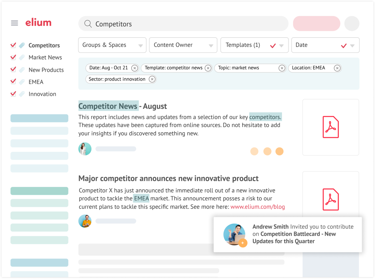 Elium for Innovation - Elium