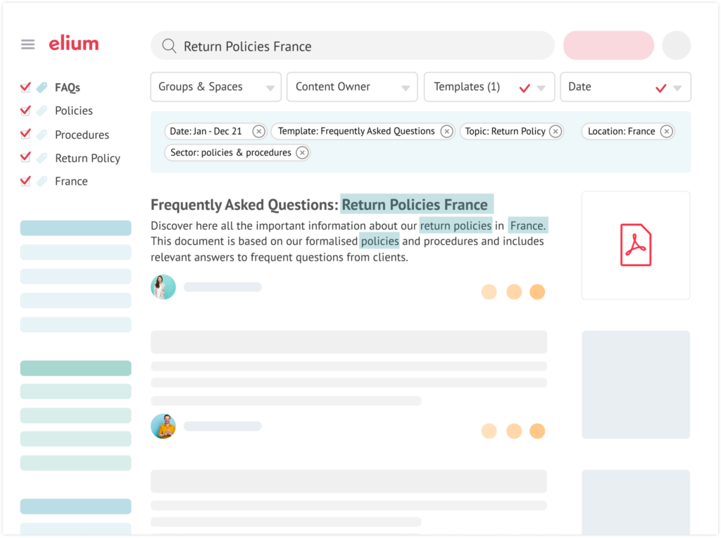 AI-Powered Knowledge Management Platform | Elium