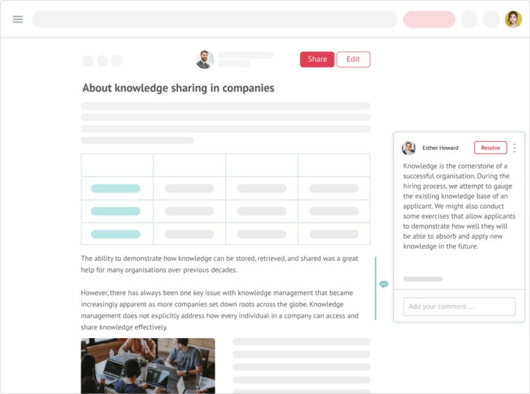 Easy knowledge sharing - Elium